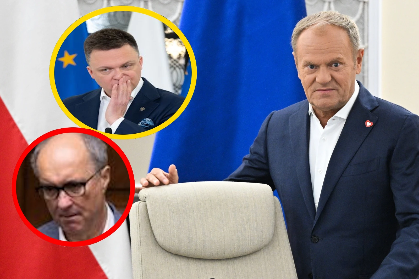 Tusk zabierze posłów Hołowni i Lewicy! „Otwarta wojna w koalicji, ryzyko utraty większości”